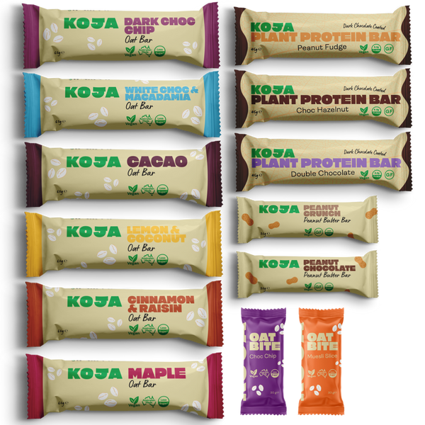 Ultimate KOJA Range Sampler Pack – KOJA | Healthy Snack Bars